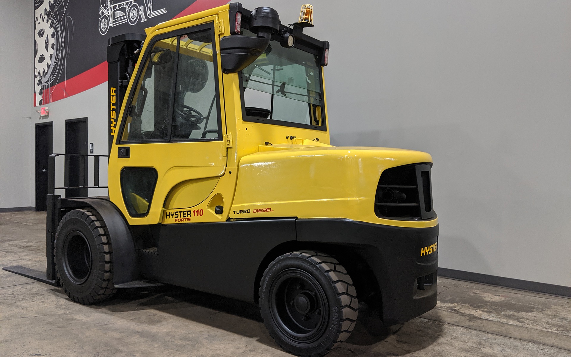 2011 HYSTER H110FT Stock # 6394 for sale near Cary, IL | IL HYSTER Dealer