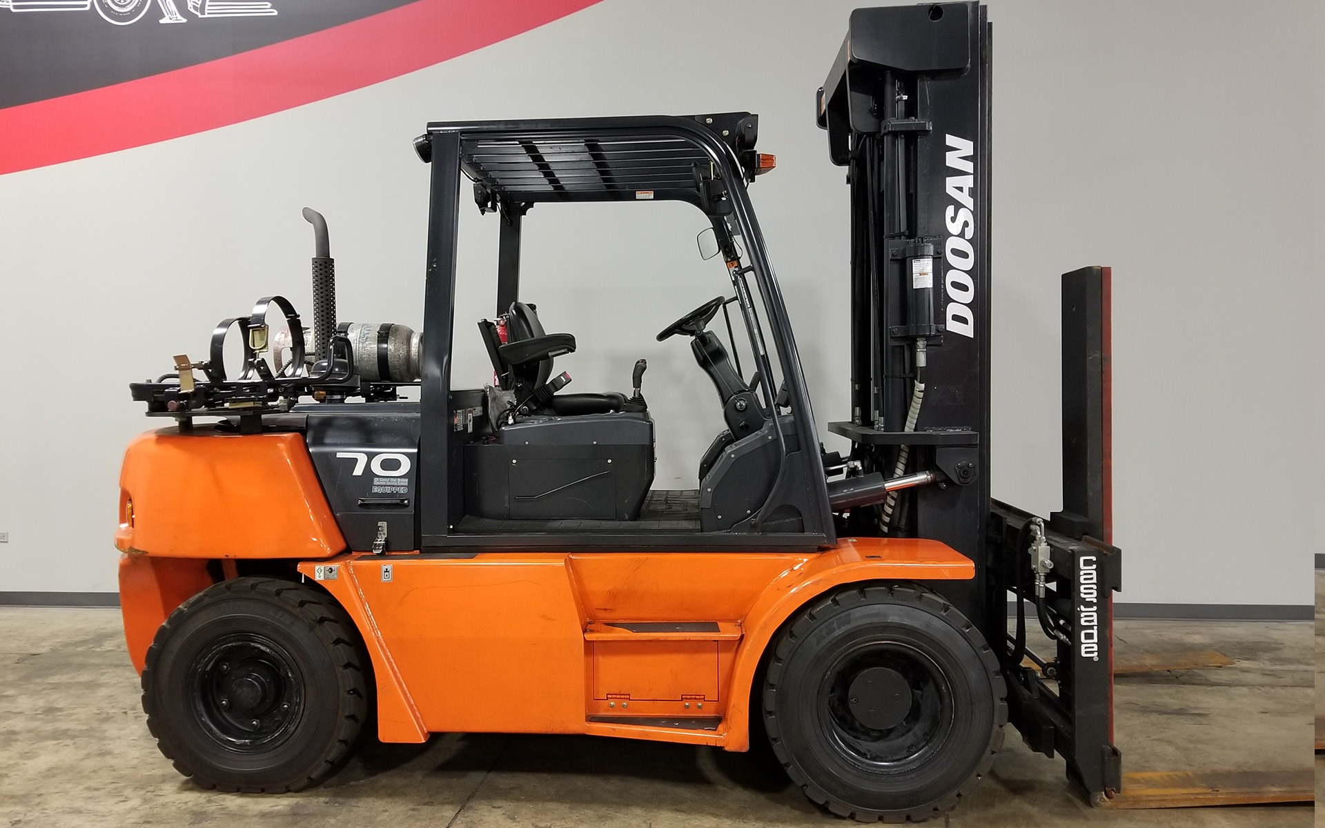 2014 DOOSAN G70S-5 Stock # 5203 for sale near Cary, IL | IL DOOSAN Dealer