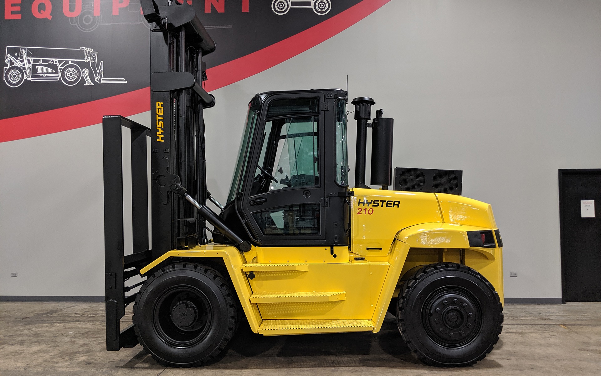 2007 HYSTER H210HD Stock # 5693 for sale near Cary, IL | IL HYSTER Dealer