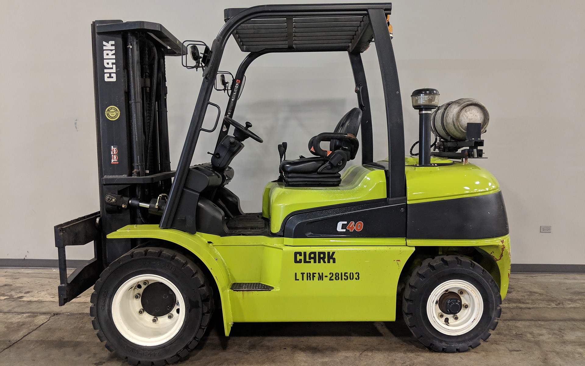 2015 CLARK C40L Stock # 5901 for sale near Cary, IL | IL CLARK Dealer