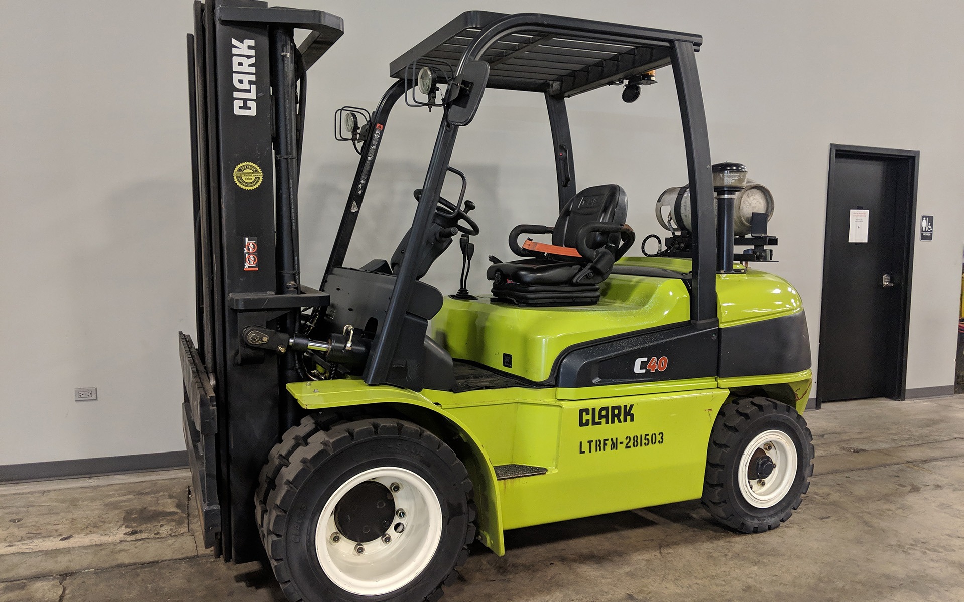 2015 CLARK C40L Stock # 5901 for sale near Cary, IL | IL CLARK Dealer