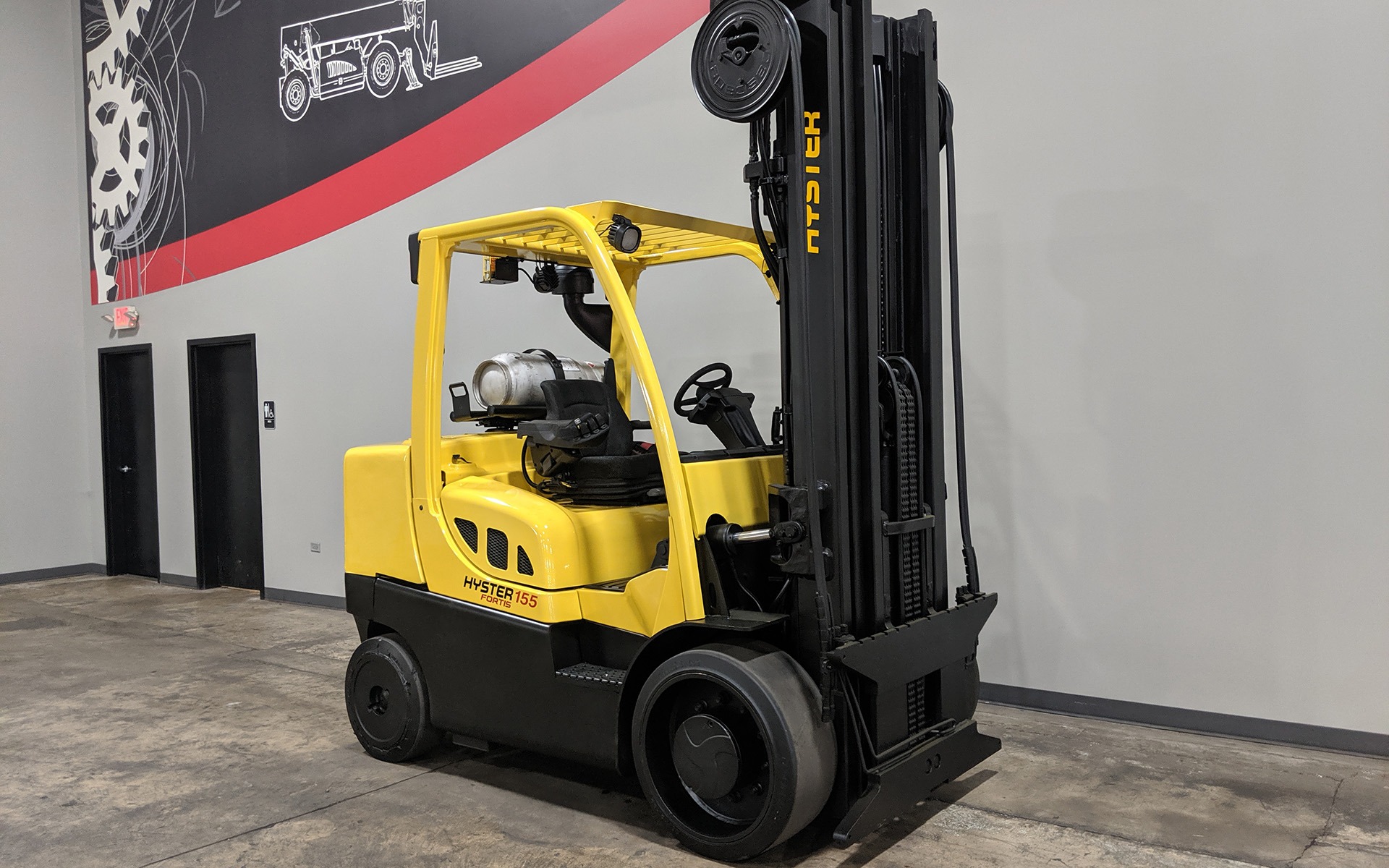 2011 HYSTER S155FT Stock # 6410 for sale near Cary, IL | IL HYSTER Dealer