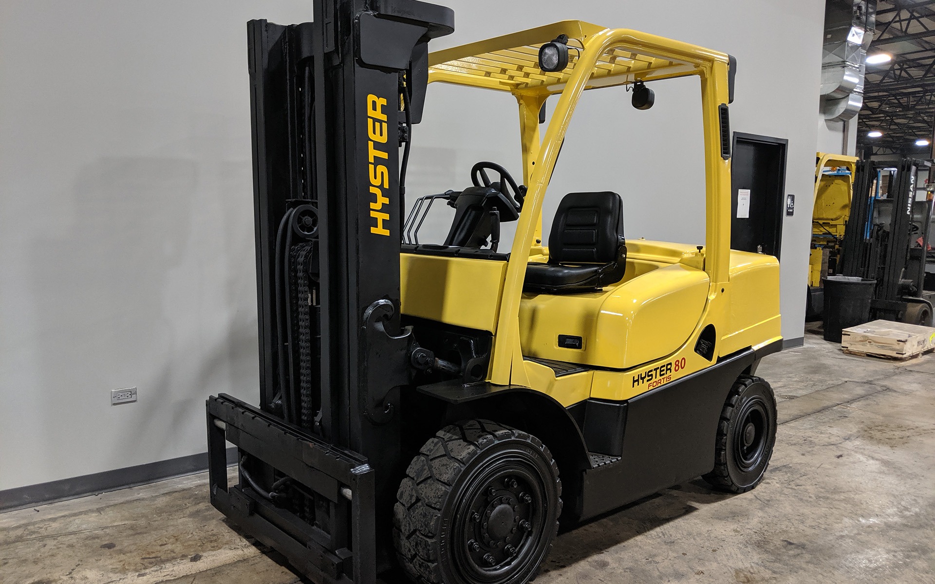 2010 HYSTER H80FT Stock # 5917 for sale near Cary, IL | IL HYSTER Dealer