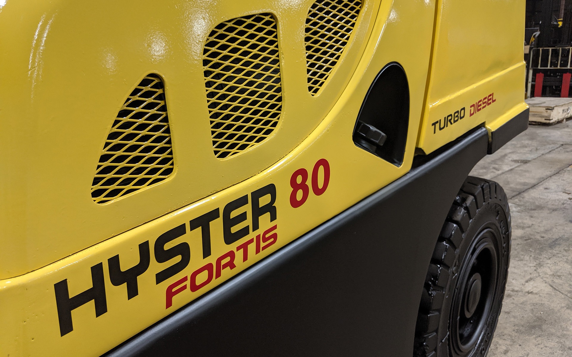 2008 HYSTER H80FT Stock # 6653 for sale near Cary, IL | IL HYSTER Dealer