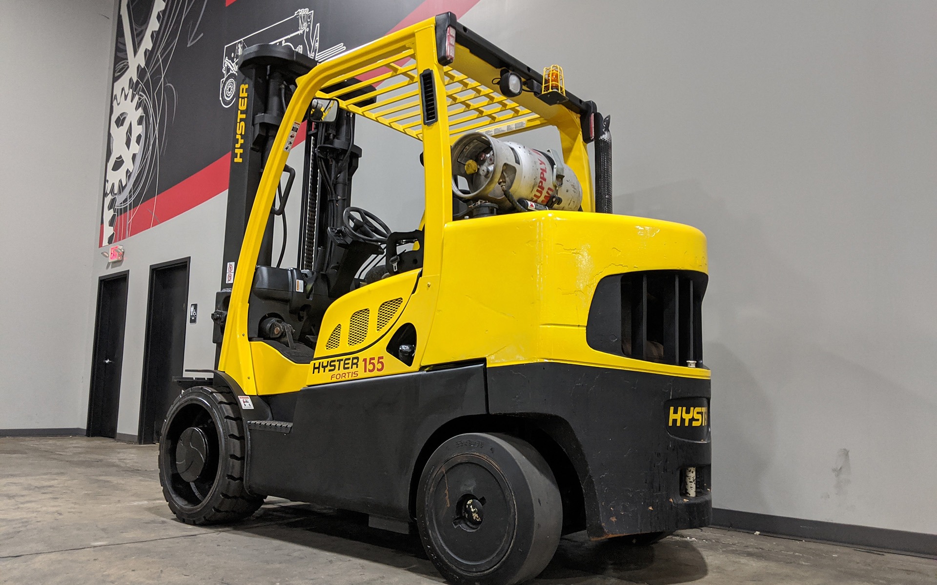 2008 HYSTER S155FT Stock # 7543 for sale near Cary, IL | IL HYSTER Dealer