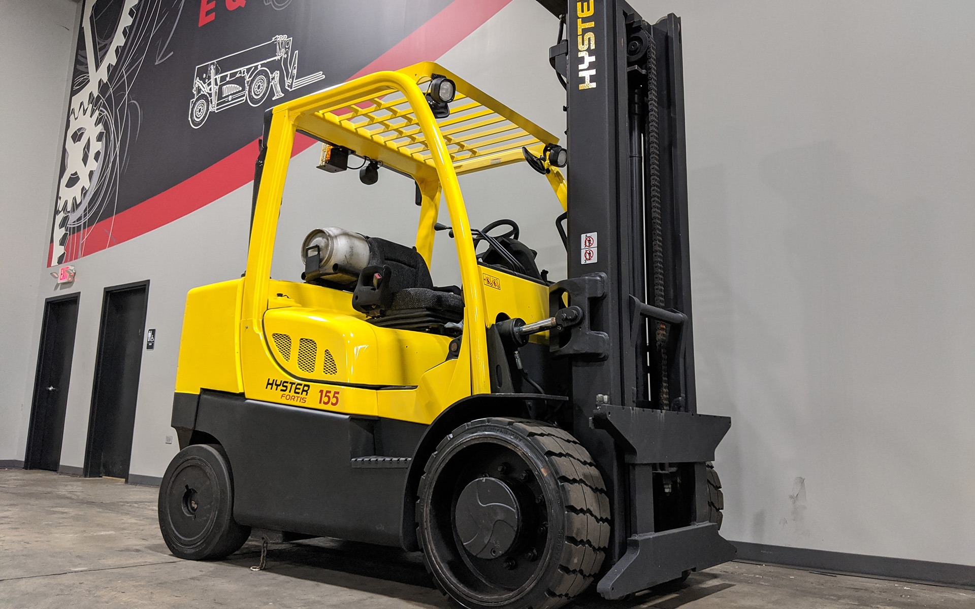 2008 HYSTER S155FT Stock # 7543 for sale near Cary, IL | IL HYSTER Dealer