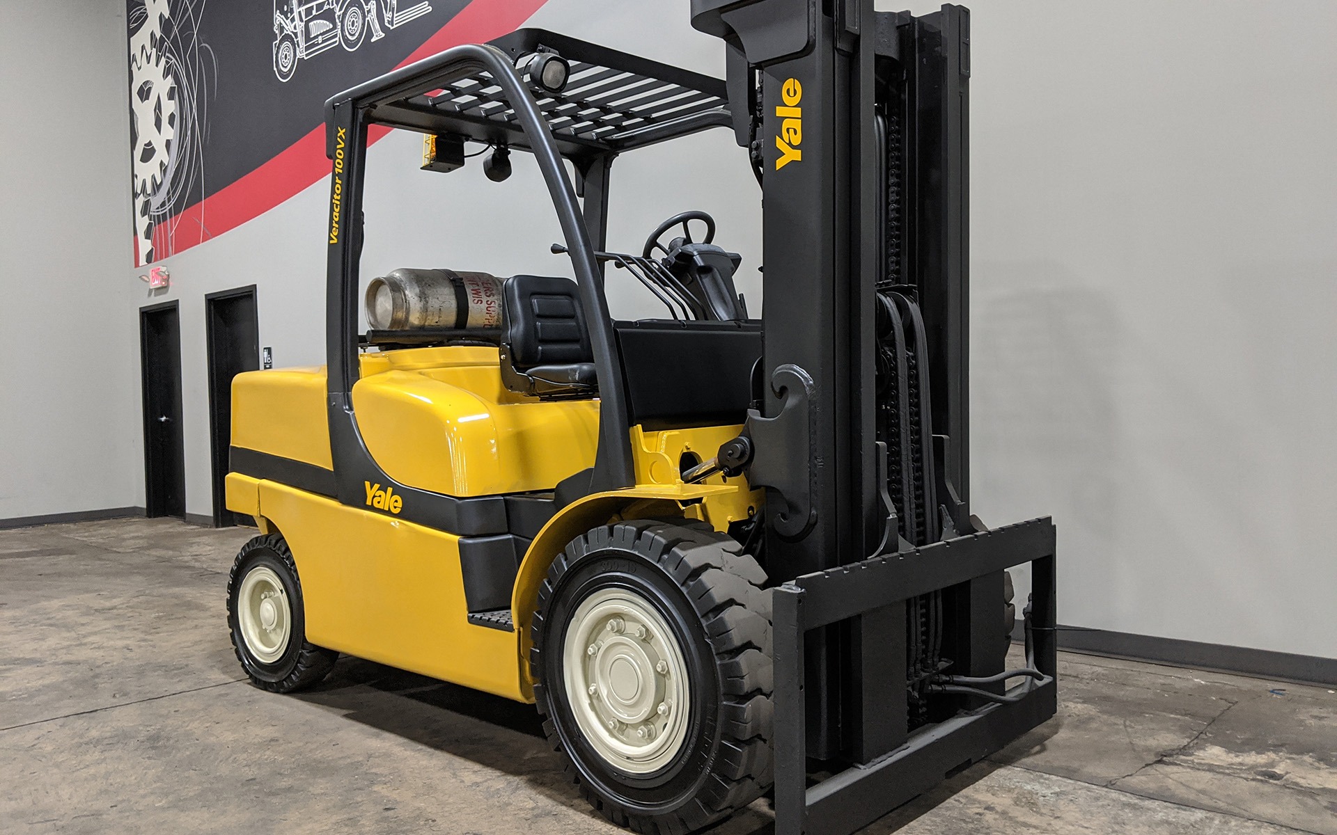 2011 YALE GLP100VX Stock # 7379 for sale near Cary, IL | IL YALE Dealer