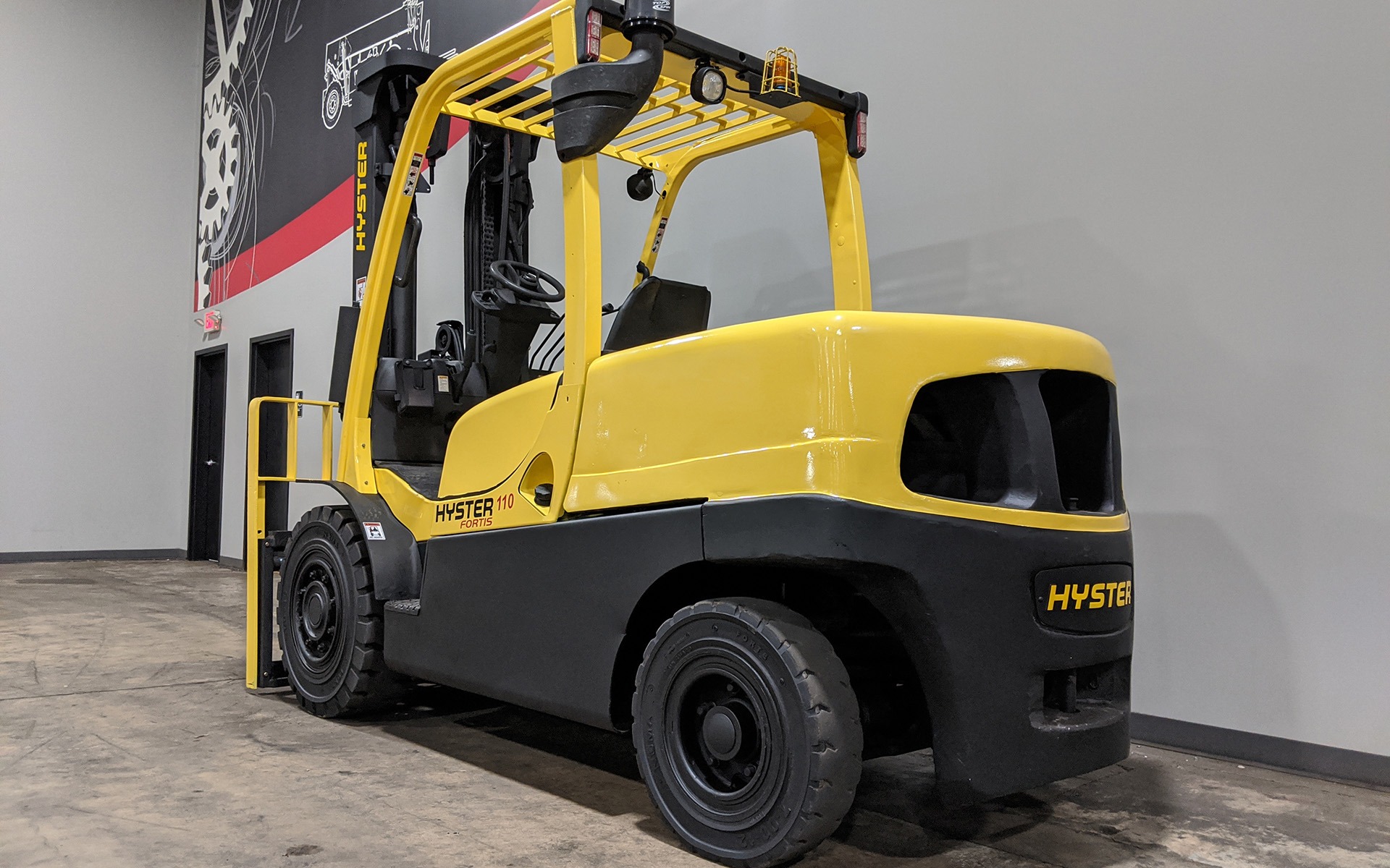 2008 HYSTER H110FT Stock # 7851 for sale near Cary, IL | IL HYSTER Dealer