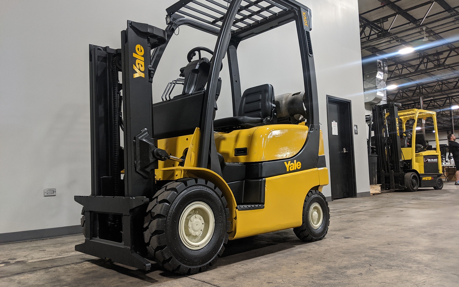 2014 YALE GLP030VX Stock # 7306 for sale near Cary, IL | IL YALE Dealer