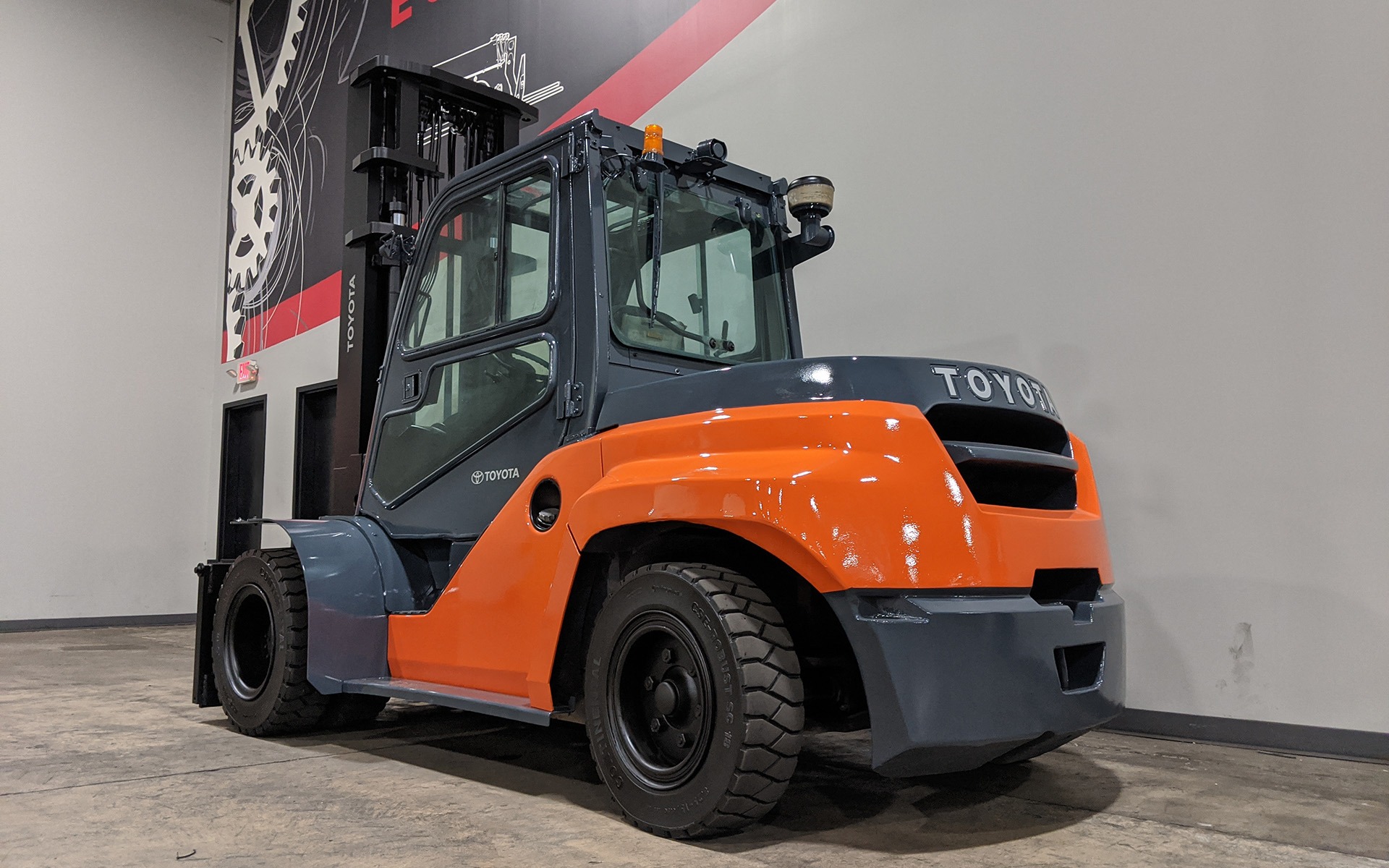 2016 TOYOTA 8FD80U Stock # 7873 for sale near Cary, IL | IL TOYOTA Dealer