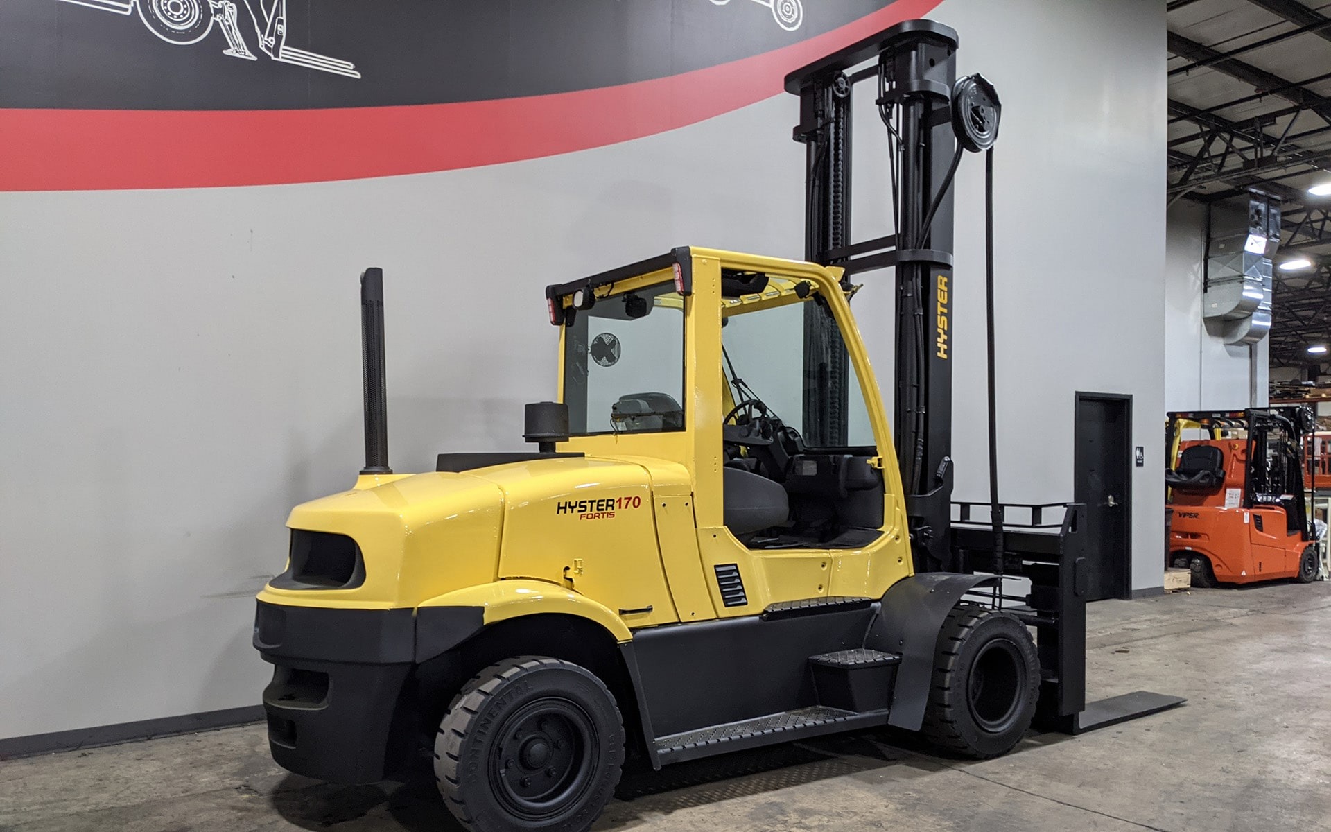 2017 HYSTER H170FT Stock # 6624 for sale near Cary, IL | IL HYSTER Dealer