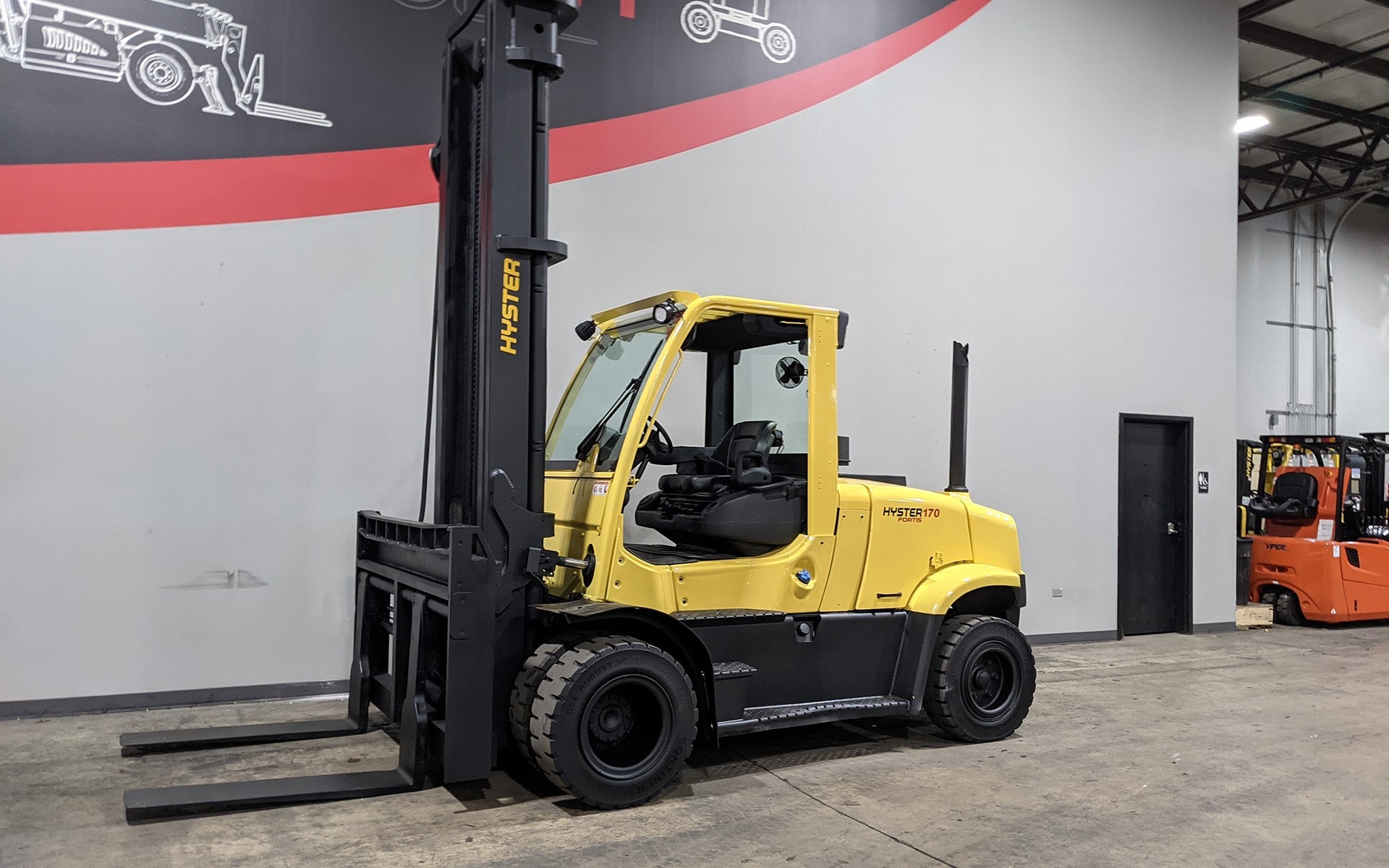 2017 HYSTER H170FT Stock # 6624 for sale near Cary, IL | IL HYSTER Dealer
