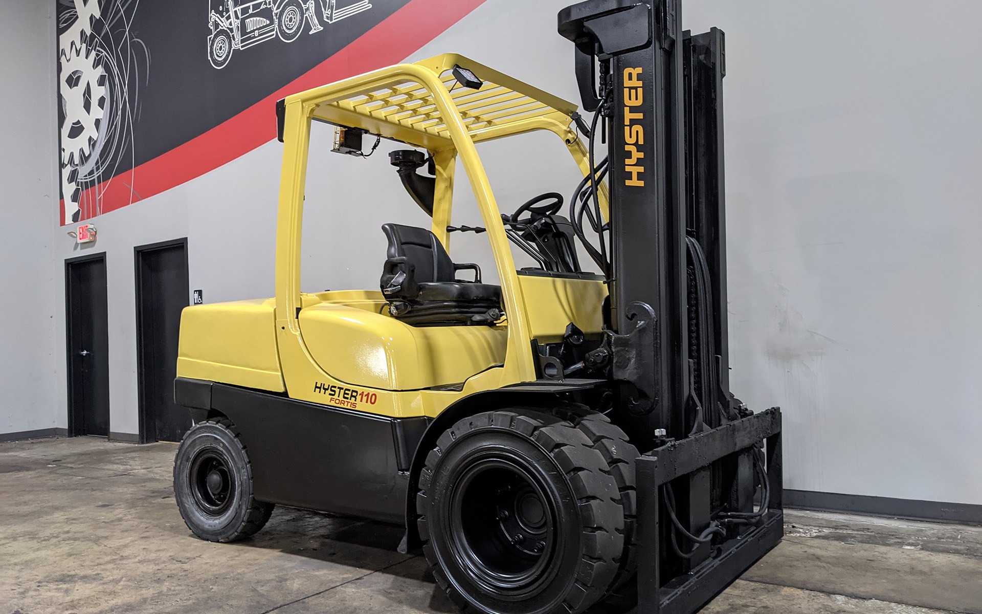 2010 HYSTER H110FT Stock # 9678 for sale near Cary, IL | IL HYSTER Dealer