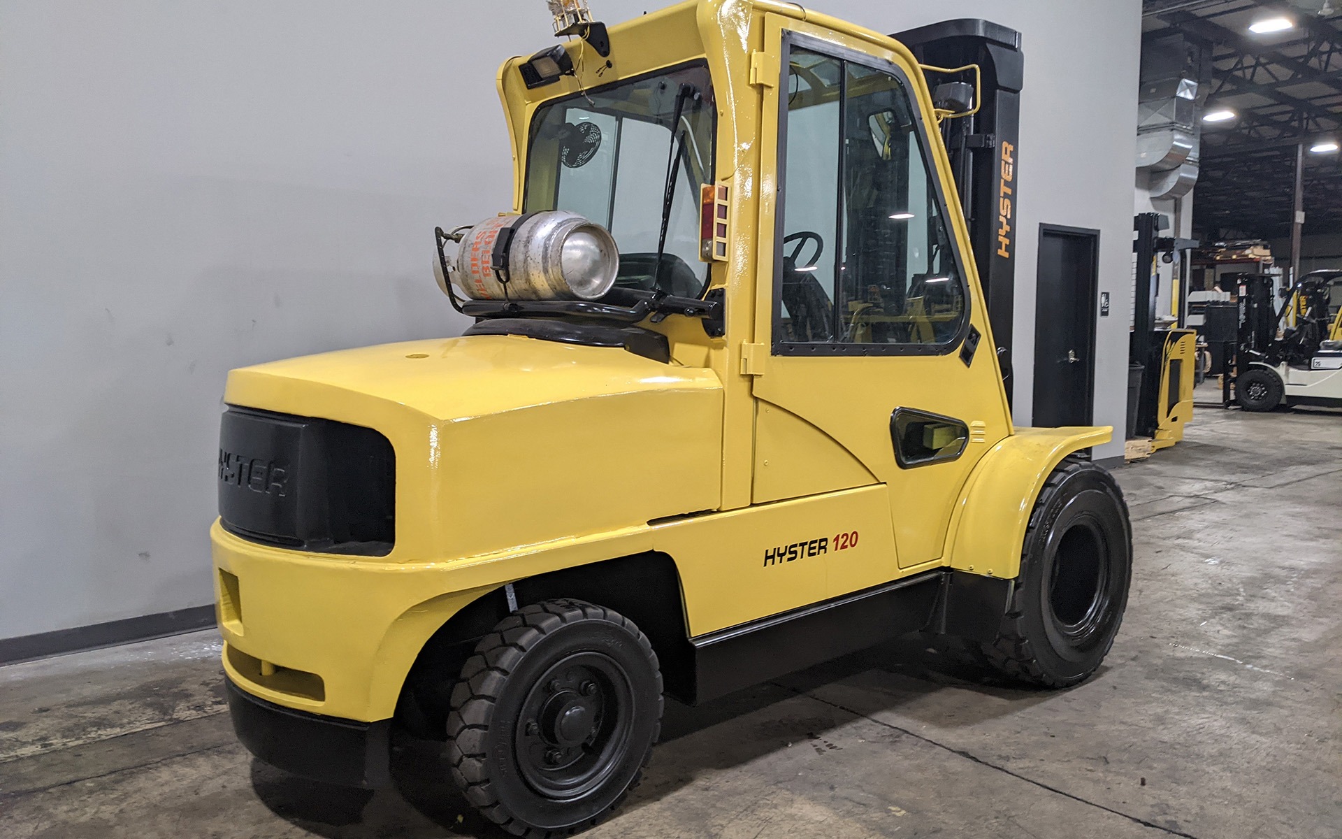 2001 HYSTER H120XM Stock # 9907 for sale near Cary, IL | IL HYSTER Dealer