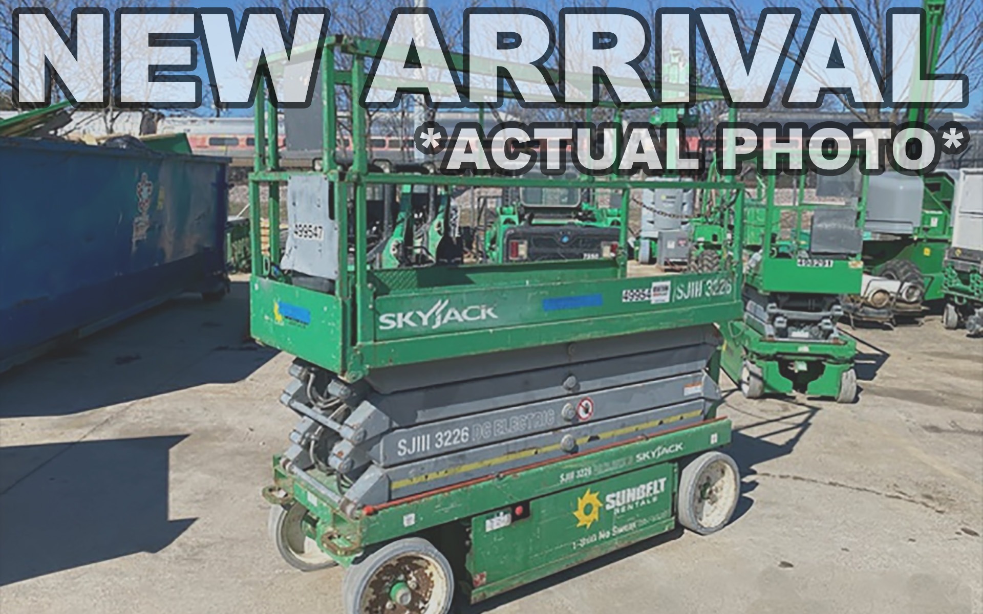 2012 SKYJACK SJIII 3226 Stock # 12SKYJACKSJIII3226 for sale near Cary ...